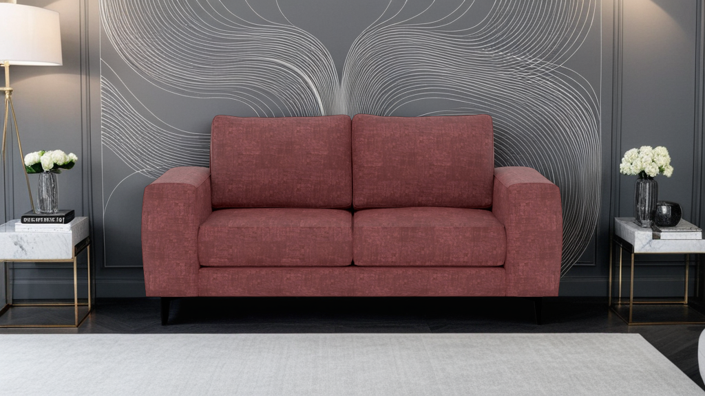 Buy Alex 2 Seater Fabric Sofa Set – SOFAAB.COM