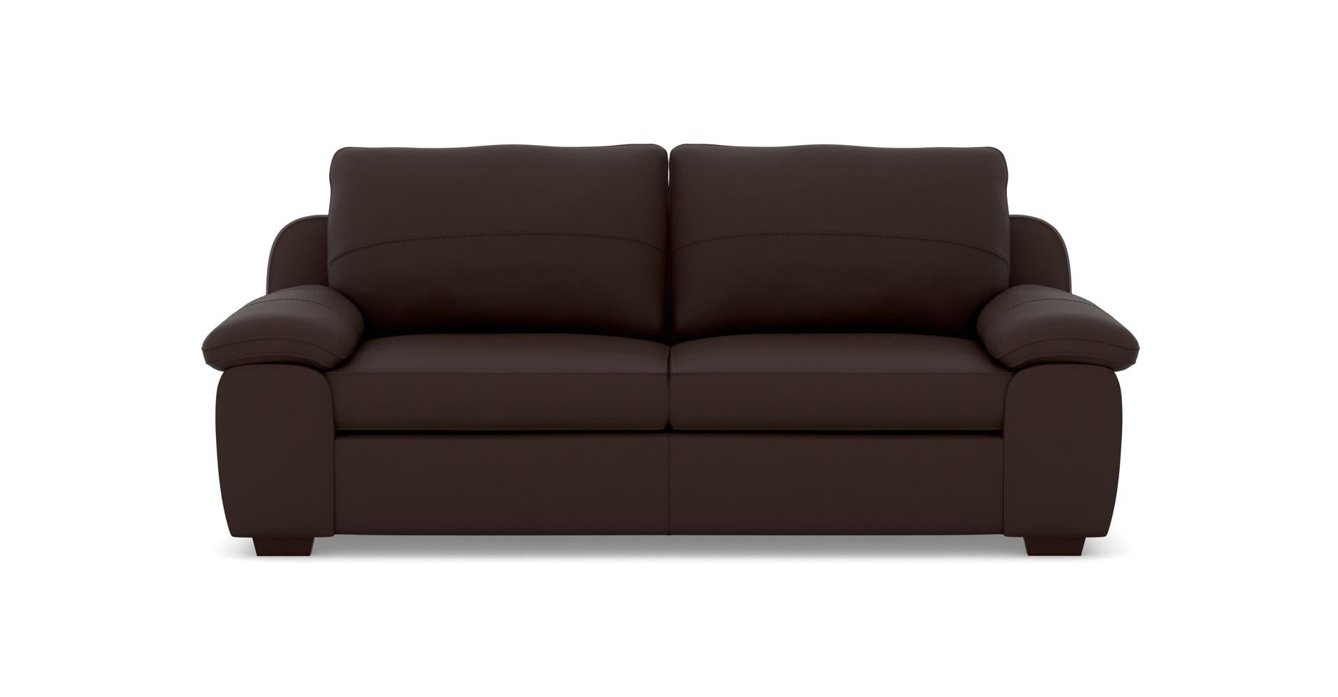 California 3 Seater Leather Sofa – SOFAAB.COM