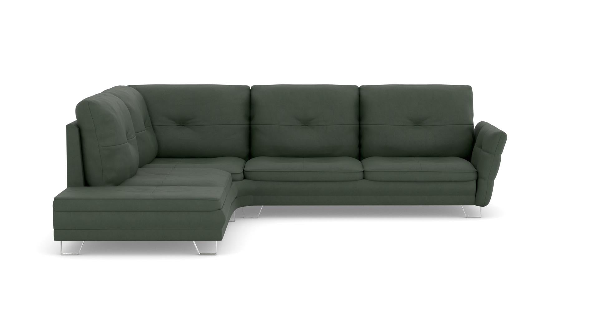 Modena Corner Leather RHF With Chaise – SOFAAB.COM